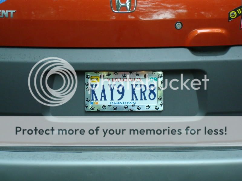 Personalized license plates | Honda Element Owners Club