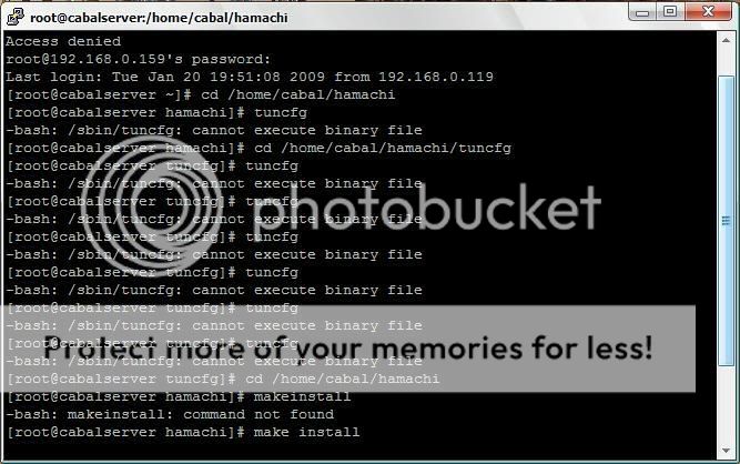 My hamachi problem w/Screenshots | RaGEZONE - MMO Development Forums