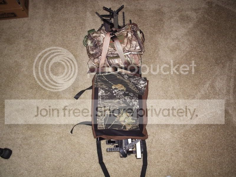 Tree saddle pack for lone wolf sticks and rapid rails | Archery Talk Forum