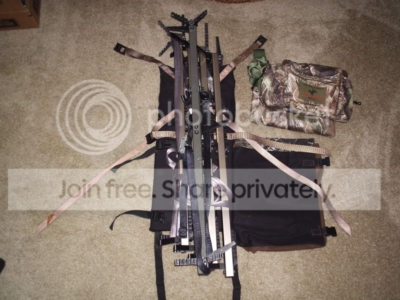 Tree saddle pack for lone wolf sticks and rapid rails | Archery Talk Forum