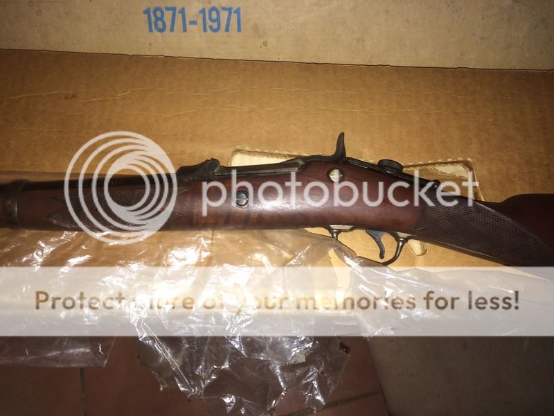 Just inherited a h&r model 1871 Springfield reproduction trapdoor ...